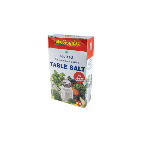 IODIZED SALT BOX